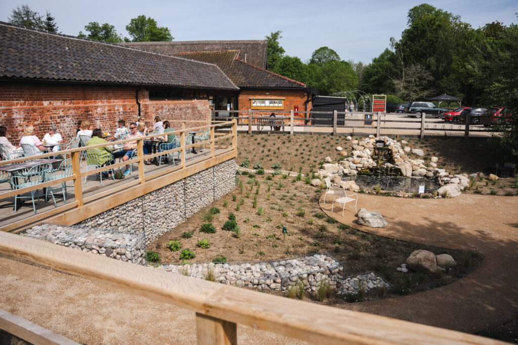 The Sunken Garden Opens - Rougham Estate
