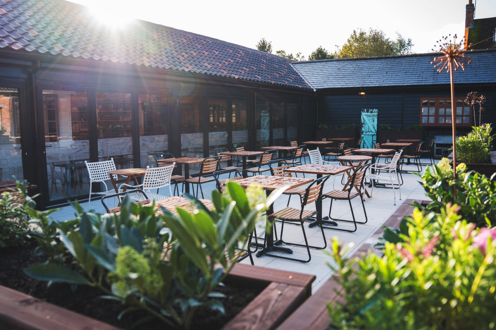 Rougham Estate Café - Roots at Blackthorpe Barn, Rougham, Suffolk